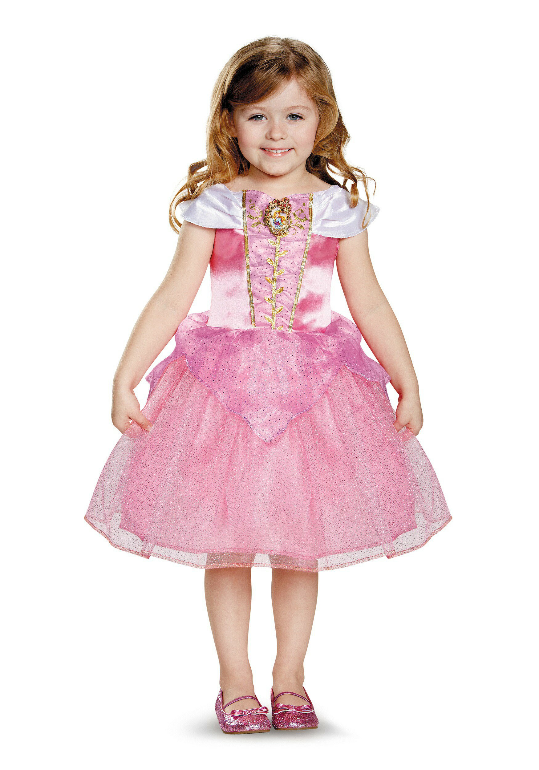 眠れる森の美女のオーロラ姫をモチーフにした幼児用コスプレ衣装です。ハロウィン、ディズニーイベント、仮装パーティー、お遊戯会に最適な可愛らしいデザイン。 ▶ セット内容 ✓ ドレス ※ 記載以外の小物は付属しません。...