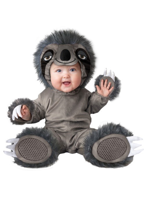 可愛いナマケモノをモチーフにした幼児用コスプレ衣装です。ハロウィン、動物園イベント、写真撮影などに最適です。 ▶ セット内容 ✓ ジャンプスーツ ✓ フード ✓ ブーティ（両足） ※ 記...