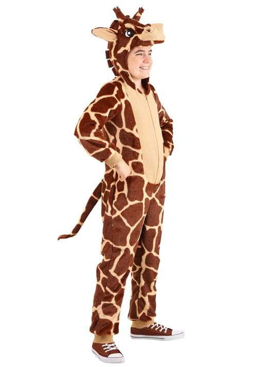 キリンをモチーフにしたキッズ用コスプレ衣装です。ハロウィン、動物園イベント、仮装パーティーに最適なデザインです。 ▶ セット内容 ✓ フード付きジャンプスーツ ※ 記載以外の小物は付属しません。 ▶ サ...