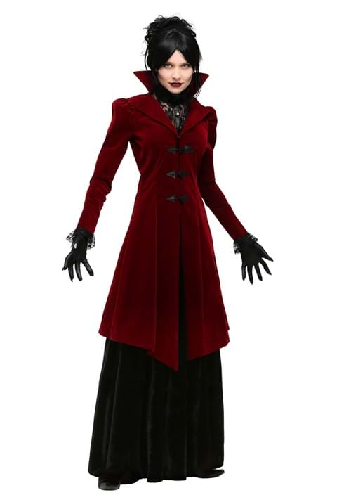 恐ろしくも美しいヴァンパイアをイメージしたレディースコスプレ衣装です。ハロウィン、仮装パーティー、イベントに最適な本格的なデザインです。 ▶ セット内容 ✓ ジャケット ✓ スカート ✓...