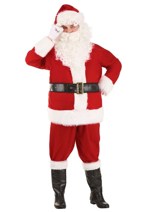 クリスマスの定番、サンタクロースのコスプレ衣装です。ハロウィン、クリスマスパーティー、イベントに最適な本格デザイン。 ▶ セット内容 ✓ チュニック ✓ パンツ ✓ 帽子 ✓...