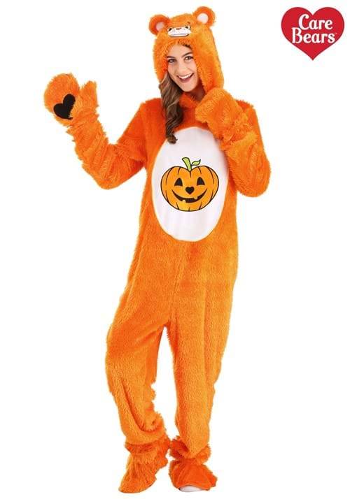 ケアベアのTrick or Sweet Bearをモチーフにしたコスプレ衣装です。ハロウィン、仮装パーティー、イベントで可愛らしい姿を演出できます。 ▶ セット内容 ✓ フード付きジャンプスーツ（ミトン付き） &#...