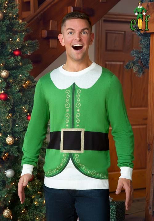 映画「エルフ〜サンタの国からやってきた〜」のBuddy the Elfをモチーフにしたコスプレ衣装です。ハロウィン、クリスマスイベント、仮装パーティーに最適なデザイン。 ▶ セット内容 ✓ セーター ※ 記載以外の...