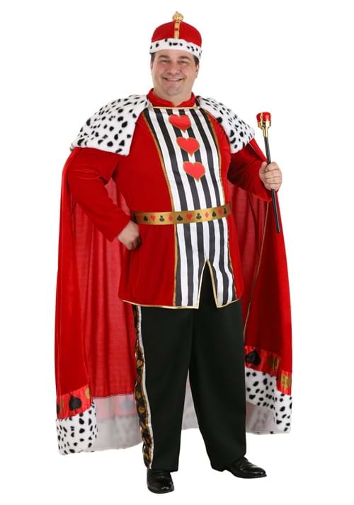 ハーツの王様をモチーフにした大きいサイズのメンズコスプレ衣装です。ハロウィン、仮装パーティー、イベントで目立っちゃおう！ ▶ セット内容 ✓ チュニック ✓ パンツ ✓ ベルト 
...