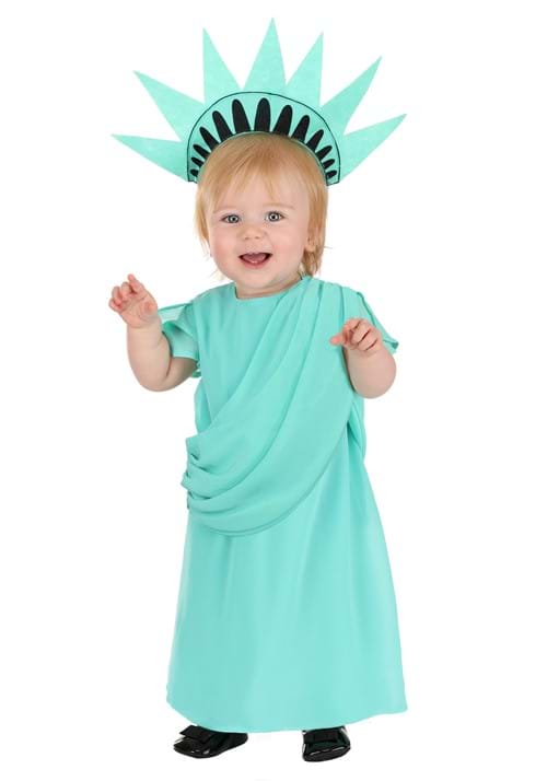 自由の女神をモチーフにした幼児用コスプレ衣装です。ハロウィン、仮装パーティー、アメリカ関連イベントに最適なデザイン。 ▶ セット内容 ✓ ドレス ✓ ヘッドバンド ※ 記載以外の小物は付属しません。 ...