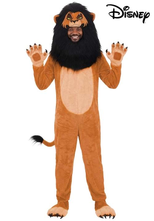 ディズニー ライオンキングのスカーをイメージしたコスプレ衣装です。ハロウィン、仮装パーティー、舞台衣装に最適な本格的なデザイン。 ▶ セット内容 ✓ ジャンプスーツ ✓ ヘッドピース ✓...