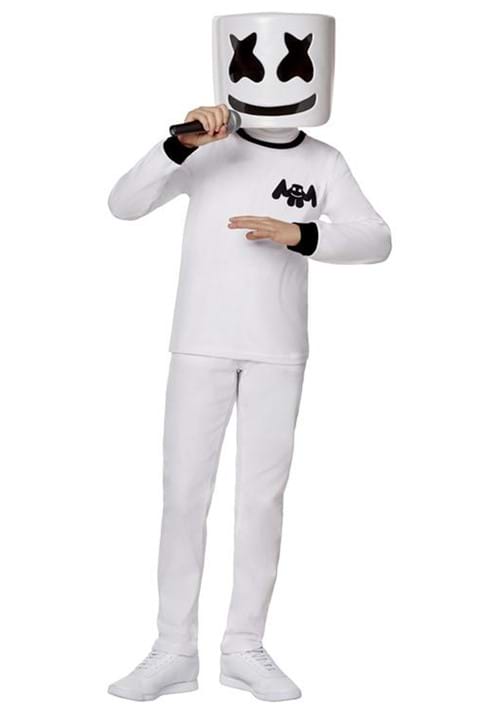 DJ Marshmelloをイメージしたコスプレ衣装です。ハロウィン、仮装パーティー、音楽イベントに最適なデザイン。 ▶ セット内容 ✓ シャツ ✓ マスク ※ 記載以外の小物は付属しません。 	...