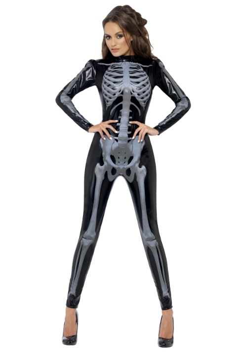 X-Rayスケルトンをモチーフにしたレディースコスプレ衣装です。ハロウィン、仮装パーティー、舞台衣装に最適な本格デザイン。 ▶ セット内容 ✓ ジャンプスーツ ✓ Colors May Vary fr...