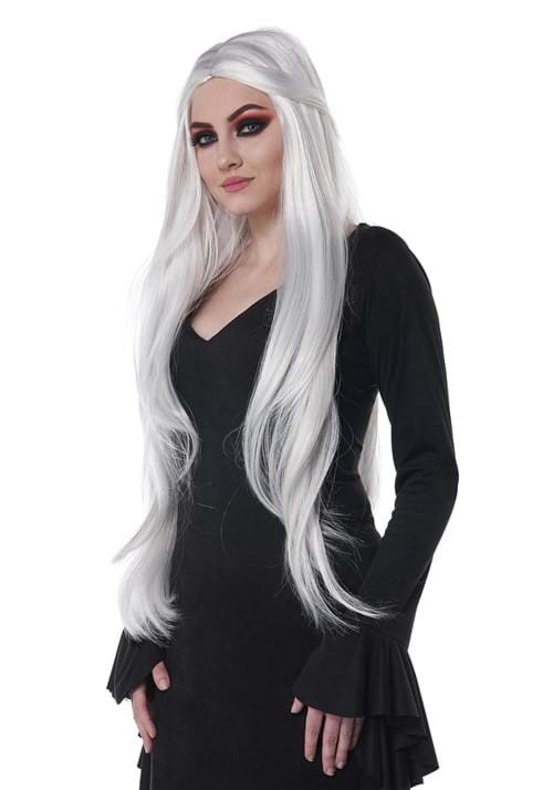 ロング ホワイト ウィッグです。ハロウィン、仮装パーティー、イベントでのコスチュームに最適です。 ▶ セット内容 ✓ ウィッグ（ホワイトのロングヘア） ※ 記載以外の小物は付属しません。 ▶ サイズガイ...