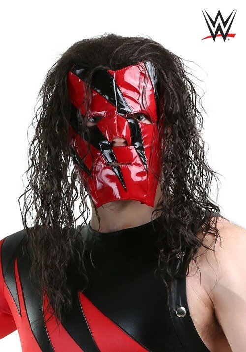 WWEのケインのウィッグです。ハロウィン、仮装パーティー、イベントでのコスチュームに最適です。 ▶ セット内容 ✓ ウィッグ（茶色のロングカールヘア） ※ 記載以外の小物は付属しません。 ▶ サイズガイ...