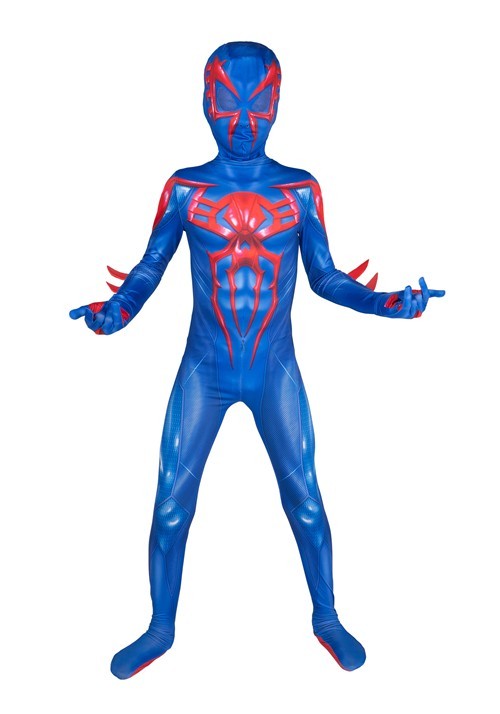 スパイダーマン2099を再現したキッズ用コスプレ衣装です。ハロウィン、仮装パーティー、イベントに最適な本格デザイン。 ▶ セット内容 ✓ ジャンプスーツ（Spider-Man 2099デザインの全身タイツ） ...