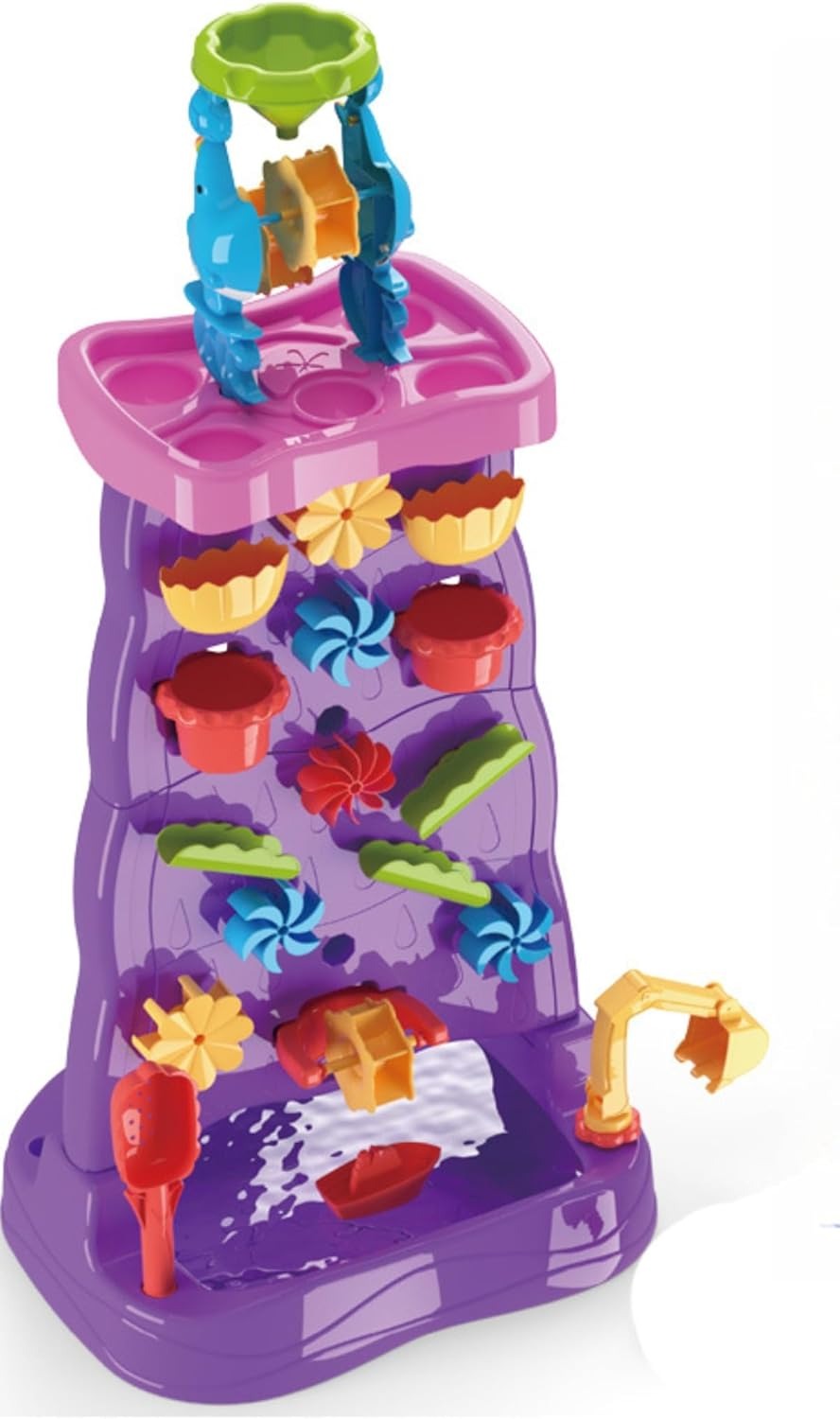 この商品について 特徴 【砂場遊びはメリットがいっぱい！】 この子供用ウォーターテーブルは、裏庭の小さなウォーターパークを作ります。子供たちは風車に水をかけて水しぶきを上げます水を水皿に入れて滝を作ります。プットアンドプレース迷路ピースを再...