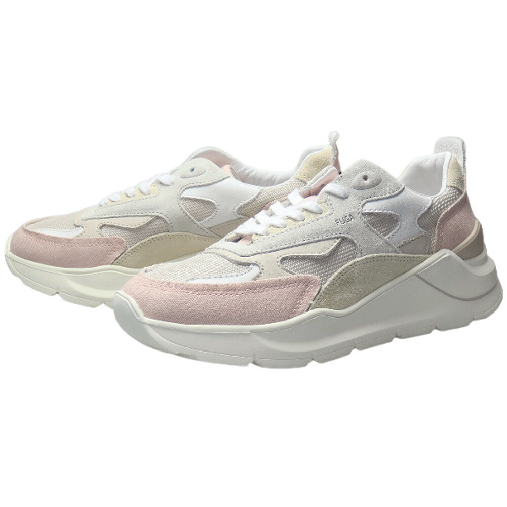 【お問い合わせ番号】DT24SS705 シーズン 　2024春夏コレクション 型 番 　W401-FG-CN カラー 　ピンク×ベージュ（PINK） 生産国 　ベトナム 素 材 　アッパー:素材1. レザー 素材2. ナイロン / ソール:...