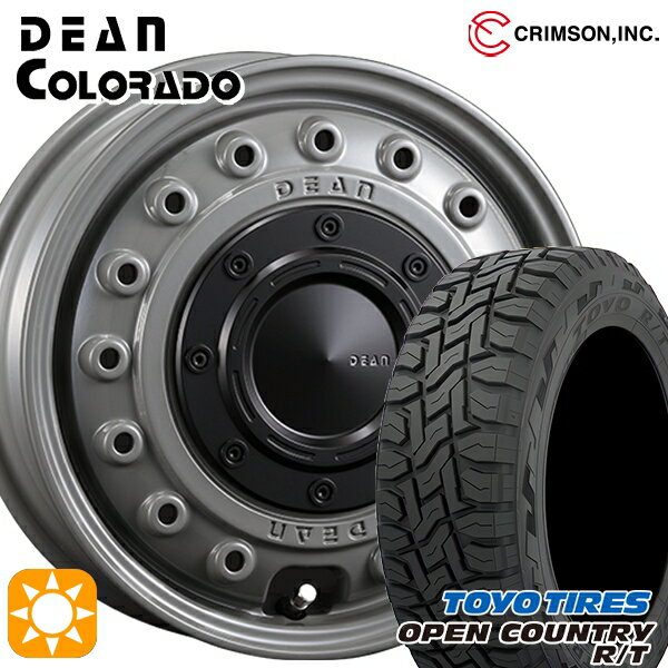 ▼Item Information▼ ホイール ホイール名：CRIMSON DEAN COLORADO サイズ：12インチ リム幅：4.00B H/PCD：4H100 インセット：42 カラー：スティールグレー タイヤ 商品名：TOYO O...