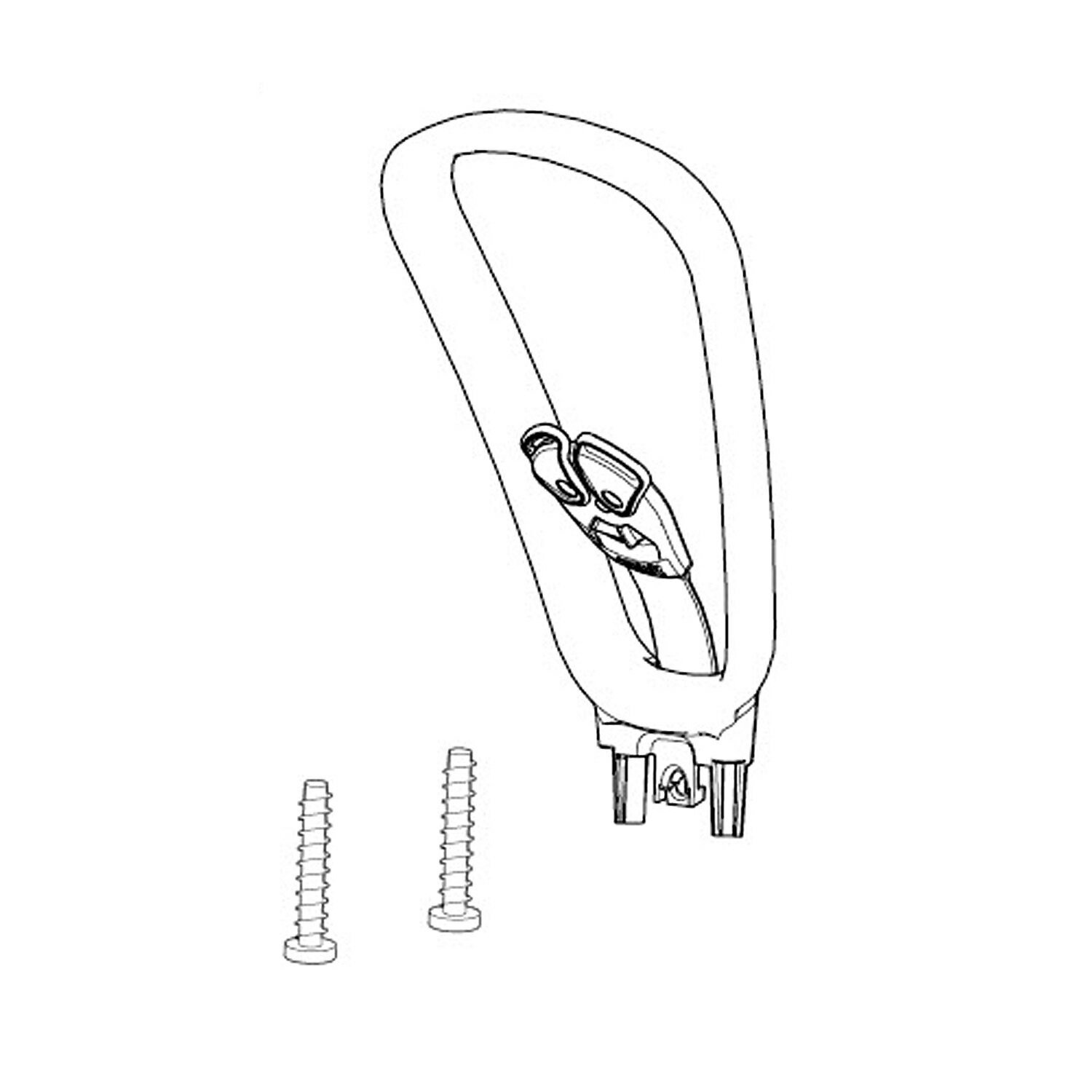 Thule Yepp Nexxt miniとThule Yepp Nexxt 2 mini用のハンドルバーです。補習用パーツです。　