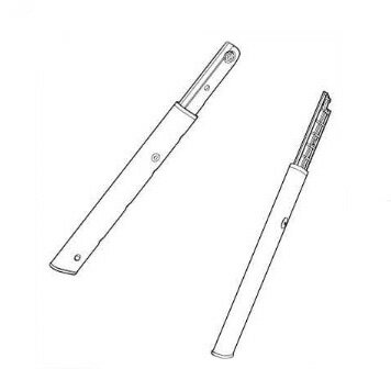　Legs left+right - Thule Yepp mini Thule Yepp Mini用のフットポール。補習用パーツです。