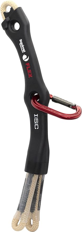 ISCのSquirrel FLEXテザーは、ロープレンチを使ったSRTクライミングに最適な剛性と柔軟性のバランスを提供するよう設計されています。 高品質のカーンマントルロープを使用し、先進のポリマーでオーバーモールドしたSquirrel F...