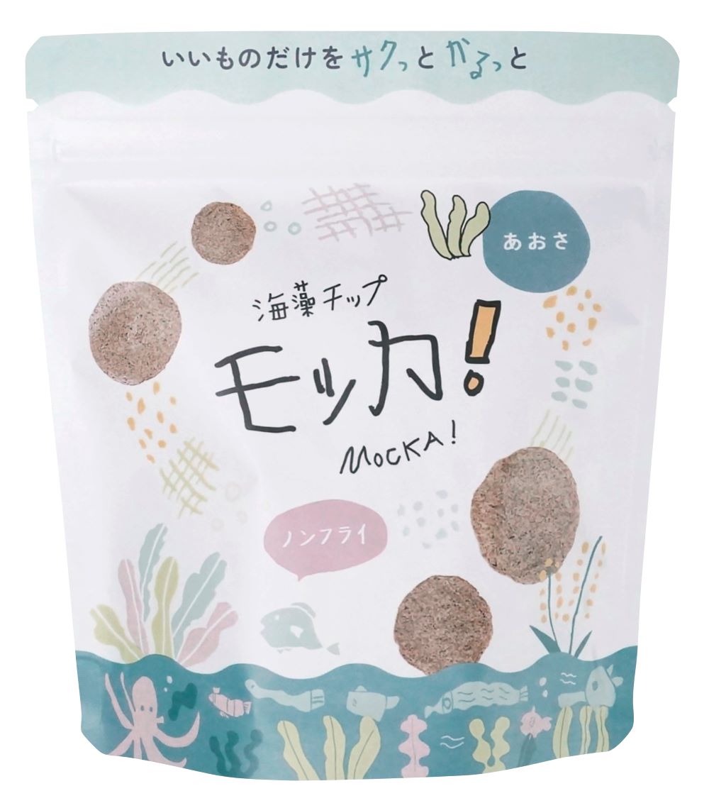 海藻・米粉・藻塩でつくったパリッと軽い食感の薄焼きチップス あおさの豊かな香りと風味 ■三陸産の間引きわかめや茎わかめを余すことなく活用 ■宮城県産ひとめぼれ100%の米粉使用 ■かまどでじっくり炊き上げた藻塩使用 ■ノンフライ ■アレルギ...