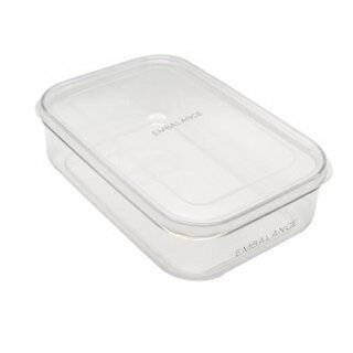 DETAILサイズ：L 1300ml　204×141×H60mm素材/耐熱温度本体：飽和ポリエステル/-20度〜110度フタ：ポリプロピレン/-20度〜100度日本製