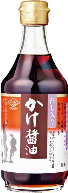 【食べ方・使用方法】 ☆焼魚、てんぷら、生たまご、とろろ、冷奴、なま野菜、漬物、卵焼き、納豆 【保存方法・その他】 ＊直射日光を避けて常温で保存。 【栄養成分容量当り】 100mlあたり 【栄養成分】 熱量 116kcal たんぱく質 4....