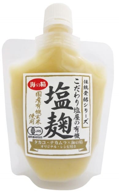 【食べ方・使用方法】 ☆漬物、漬け焼き、煮物、タレやドレッシングに至るまで、何でも加えるだけでおいしくなります。 ☆調理例 　・野菜の塩麹漬け：一口大に切った野菜と混ぜ、数時間から一晩中冷蔵庫で寝かせる。　 　・魚の麹漬け：スプーン一杯ほど...