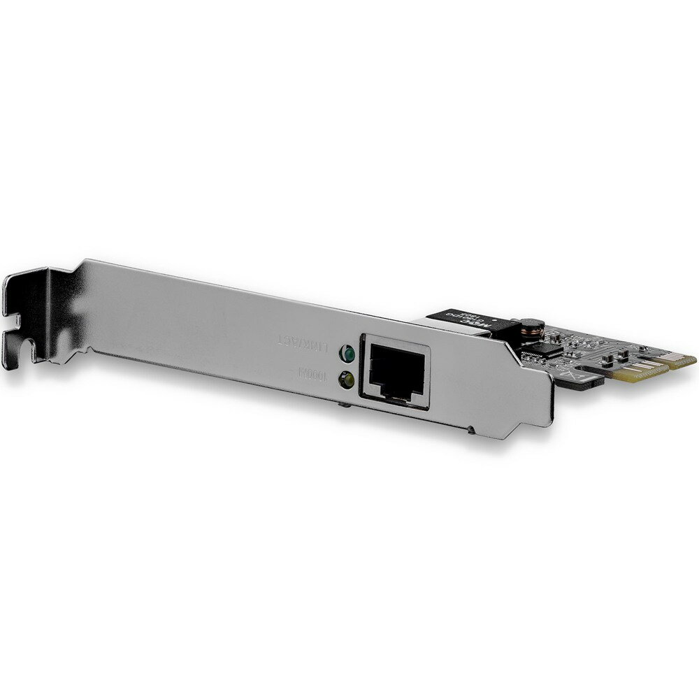 イーサーネットポート増設用インターフェースカードStarTech スターテック LANカード/PCIe/x1/1x RJ45/10/100/1000Mbps/Win & Mac1つの10/100/1000Mbps対応RJ45イーサネットポー...