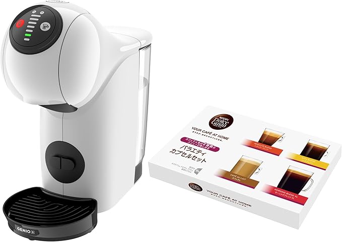 商品説明ネスカフェ ドルチェグスト ジェニオエス ベーシックは、カプセル式のコーヒーメーカーです。専用カプセルをセットしてボタンを押すだけで、本格的なコーヒーやカフェオレ、エスプレッソなどをご自宅で手軽にお楽しみいただけます。「ネスカフェ ...