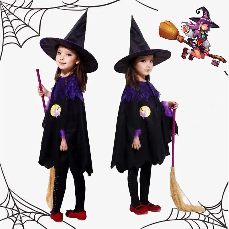 関連キーワード：ハロウィン クリスマス コスプレ 子供 子供ワンピース 女の子 ワンピースコスプレ衣装 魔女 ウィッチ 魔法使い キッズ ジュニア 子ども コスチューム 衣装 かわいい 仮装 変装 服 コウモリ キッズ 宴会 余興 忘年会 ...