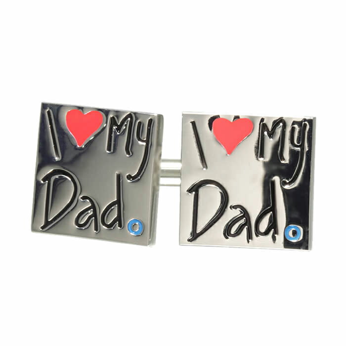 アイラブダッド I love dad[cufflinks]カフスボタン( カフリンクス )についてカフスボタン(カフリンクス)とは、Yシャツやドレスシャツの袖口を留めるためのアクセサリーです。日本ではカフスボタン、またはカフスと略して呼ばれ...