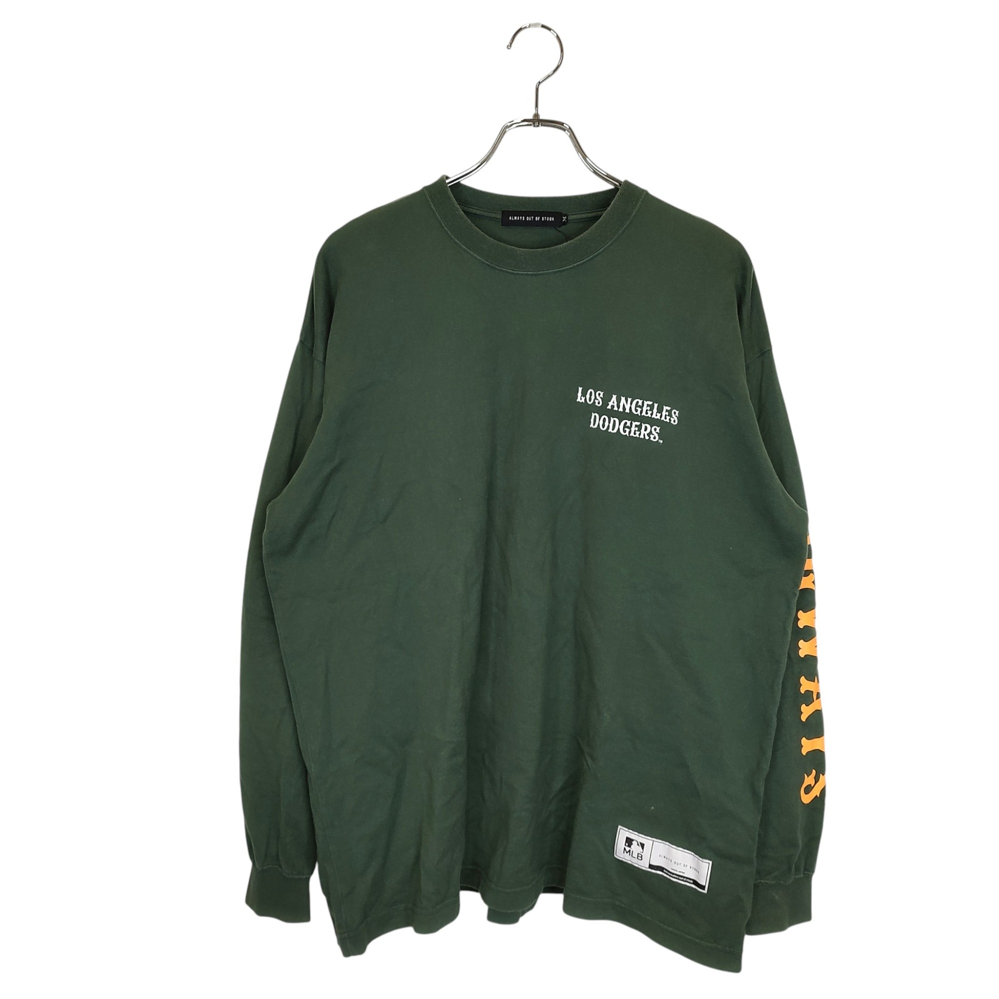 商品状態 コンディションランク コンディション詳細 ・首周り擦れ/色褪せ ・両袖口擦れ/色褪せ ・全体毛羽立ち/若干の色褪せ 商品コード ITQEMF6K4QZ2 ブランド ALWAYS OUT OF STOCK オールウェイズアウトオブス...