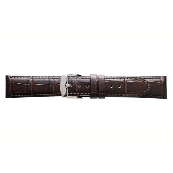 メーカー：BAMBI LEATHER バンビ レザー製品名（メーカー型番）：BKE037BSJANコード：4907924671667サイズ（mm）：ベルト幅-美錠幅 20-18バンド素材：牛革型押しバンドカラー：ダークブラウン仕立て：ウェル...