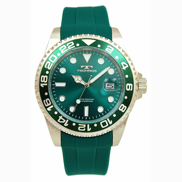 メーカー：TECHNOS テクノス製品名：T6C28MMJANコード：4589911885044防水：10気圧防水ケースサイズ（mm）：約44.0mmバンド素材：シリコンベルト ※尾錠式のため、バンド調整不要ケース素材：ステンレス機能 付加...