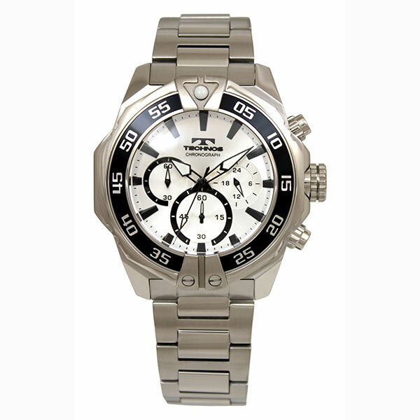 メーカー：TECHNOS テクノス製品名：T6C40SSJANコード：4589911886119防水：5気圧防水ケースサイズ（mm）：約46.7mmバンド素材：ステンレスケース素材：ステンレス商品仕様：スポーティで存在感のあるデザインが魅力...