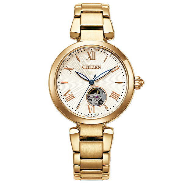 メーカー：CITIZEN COLLECTION シチズンコレクション製品名：PR1052-54AJANコード：4974375532823ケース/サイズ：ステンレス/横幅32.0mm 厚み9.9mmムーブメント：機械式(自動巻き＋手巻き)バン...