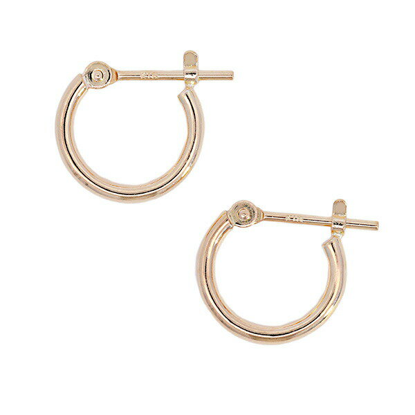 【素材】K18 【太さ】1.5mm 【直径】約10mm 【ポスト長さ】約8mm 【ポスト内径】約4mm 【ポスト太さ】約0.6mm メーカー希望小売価格はメーカーカタログに基づいて掲載しています 「※衛生面の観点から、返品・交換の対応をお受...