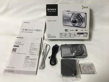 【メーカー名】Sony【メーカー型番】DSC-WX200-S【ブランド名】ソニー SONY 掲載画像は全てイメージです。実際の商品とは色味等異なる場合がございますのでご了承ください。【 ご注文からお届けまで 】・ご注文　：ご注文は24時間受...