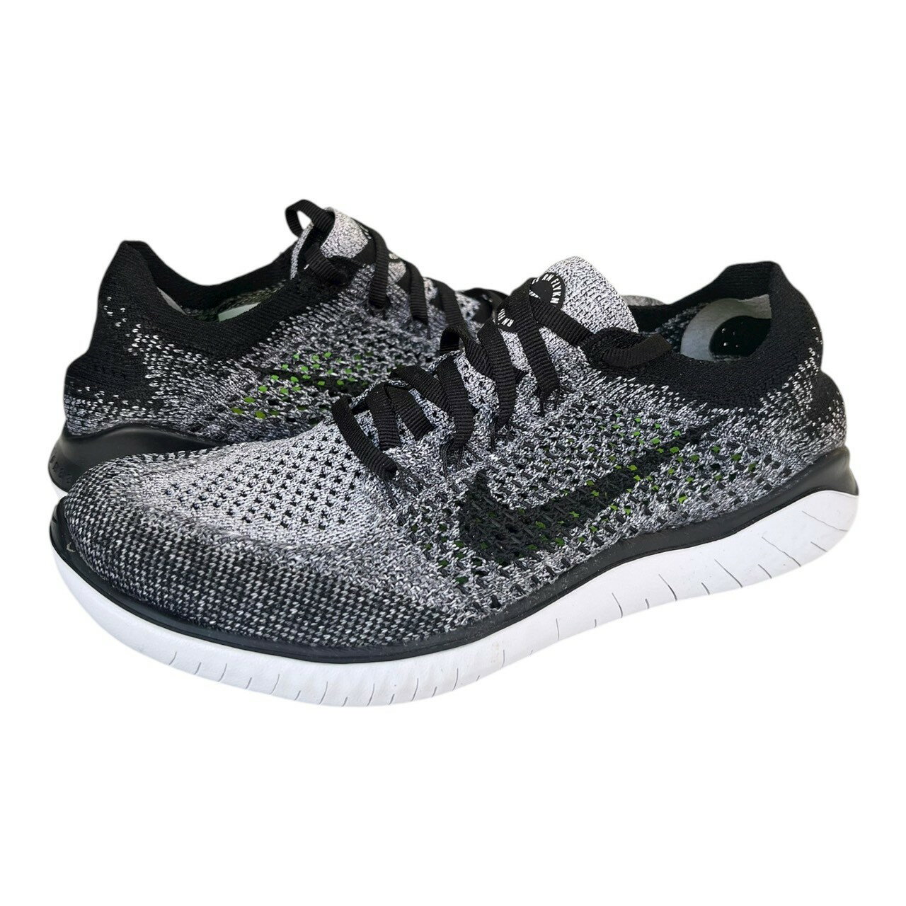 【商品名】 ナイキ ウィメンズ フリーラン フライニット2018 Nike Women's Free Run Flyknit 2018 シューズ自体は新品未使用ですが、アメリカより取り寄せた時点で箱がありませんでした。シューズのみのお届けに...