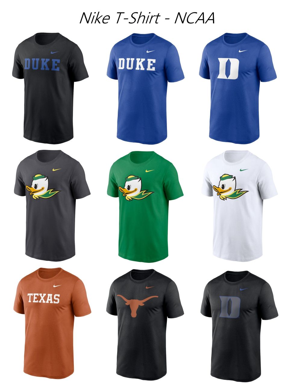 【商品名】 Nike Men's NCAA Team T-Shirt ナイキ メンズ NCAA カレッジ バスケットボールTシャツ 【モデル】 Dike Blue Devils Wordmark - Black　200605920 Dike...