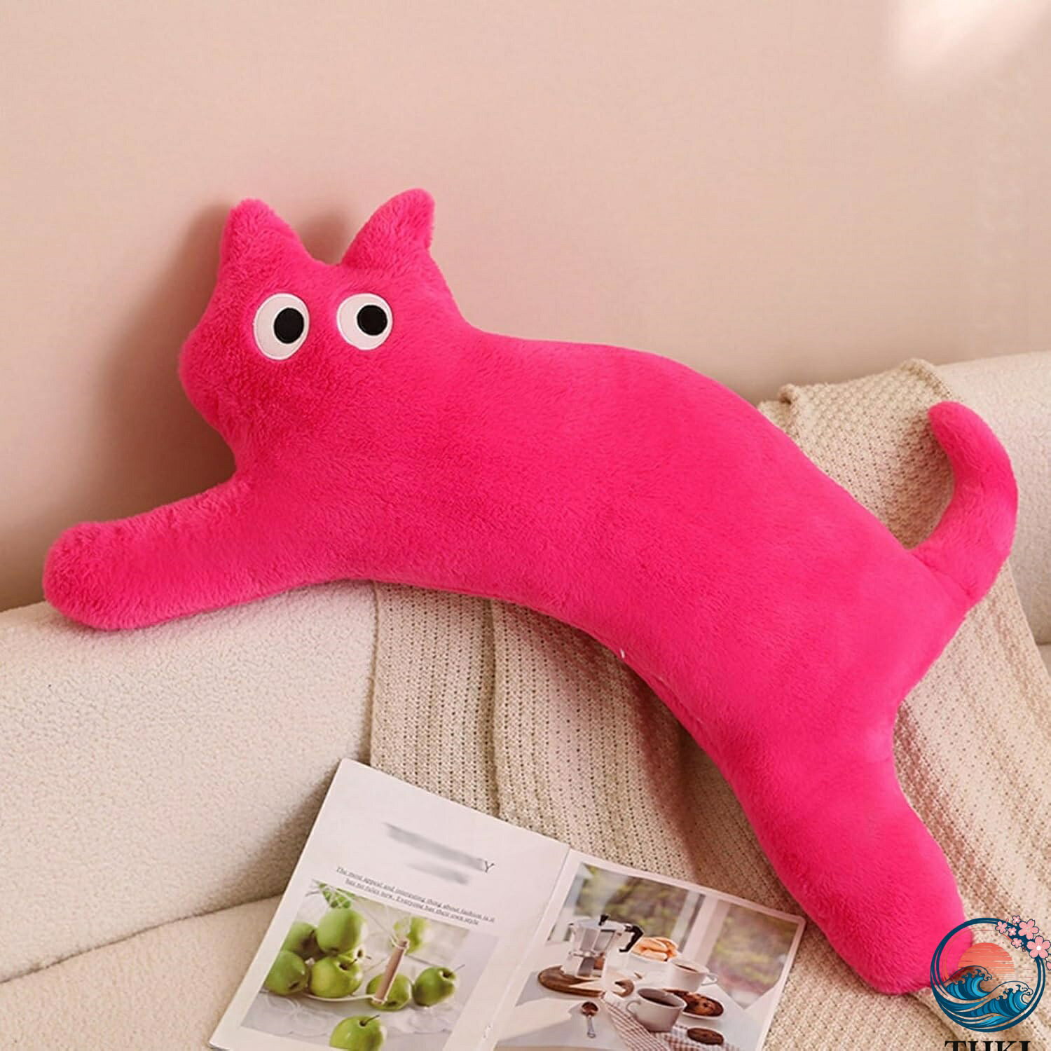 　　　 ◆◇◆売れている秘密◆◇◆ ?可愛いデザインのねこぬいぐるみ、ふわふわ＆もちもちの感触がやみつきになる。キュートな姿で心まで癒されます。ふんわり柔らかい生地、気持ちいい感触です、抱きつくだけて自然に安心感や抱擁感を得らます。 ?ふん...
