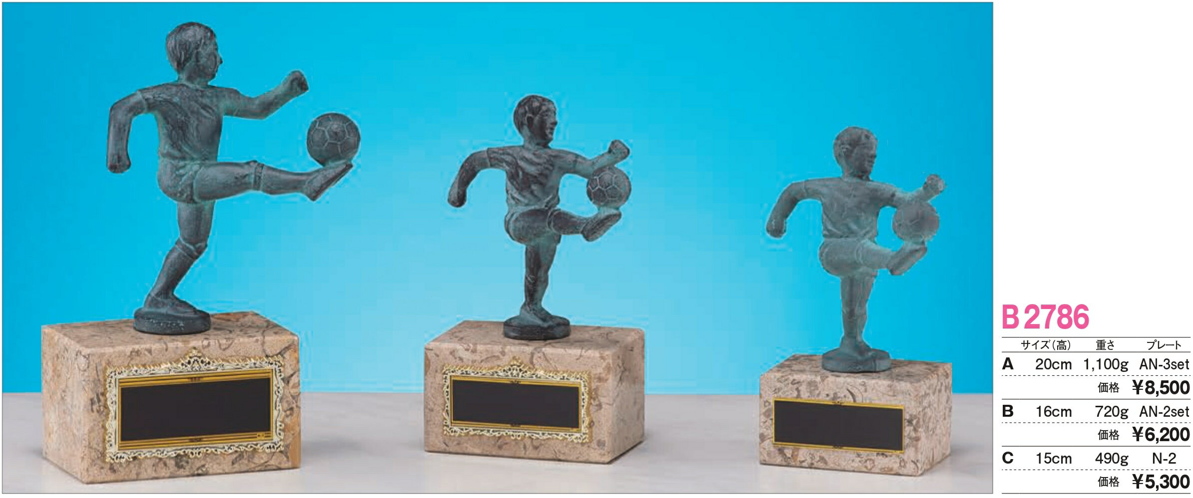 特別な想い出を、色褪せることがないようブロンズに閉じ込める。それはその後の人生を照らす鮮やかな栄光の輝きを放つことでしょう。シンプルでありながら、唯一無二の存在が贈られる人を敬い、讃える証となるのです。メーカー希望小売価格はメーカーカタログ...