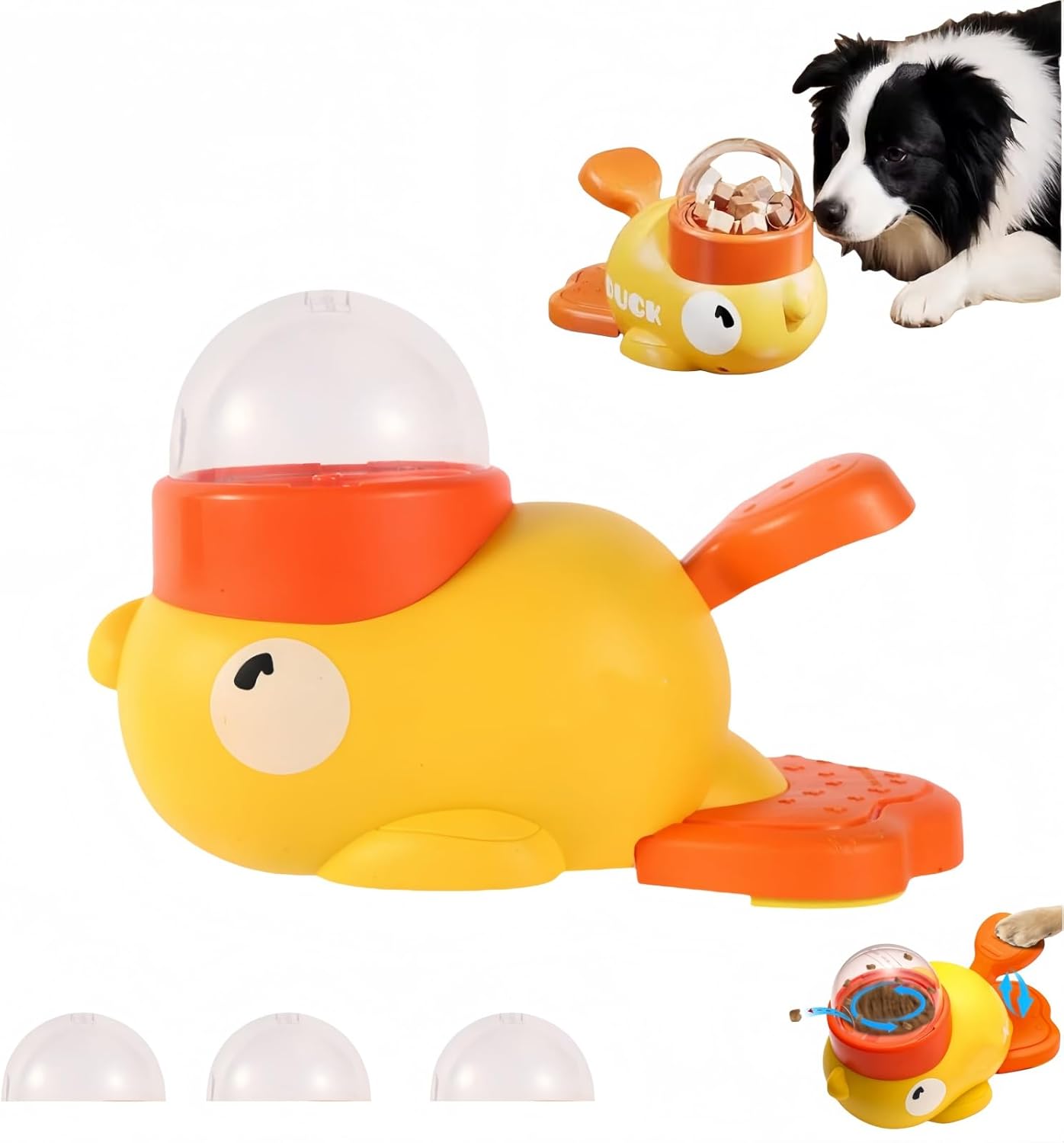 【タップするだけで、ペットの食事タイムがもっと楽しく！】ボタンひとつで給仕メカニズムが作動し、ペットの狩猟本能を刺激。ペットがおいしいおやつを「手に入れる」と、達成感が増し、不安が軽減され、食欲が刺激されます。たった数秒で、日常の食事が楽し...