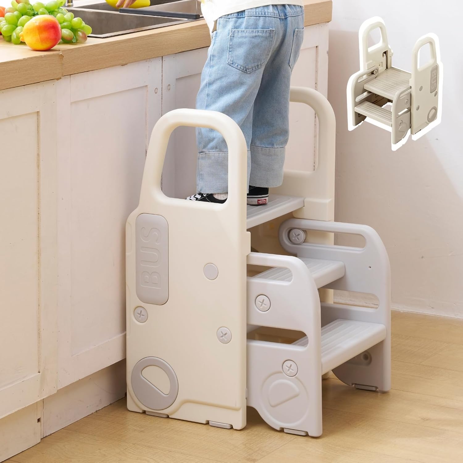 【安全で環境に優しいHDPE素材】耐摩耗性に優れ、水や汚れに強いHDPE素材を採用しています。錆びる心配もなく、布で拭くだけで簡単に清潔感が保てます。無害無毒で、長期間安心してお使いいただけます。、環境に優しく、サステナブルな選択としてもオ...