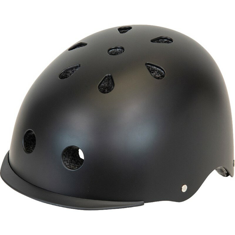 スペック■11個に通気孔■ダイヤルサイズアジャスター■CE EN1078適合■重量：410g■サイズ：L(58-62cm)特長シンプルながら、ラウンドシェイプでコーディネートしやすい、街乗りに適したヘルメットです。脱着可能なレジン製バイザー...