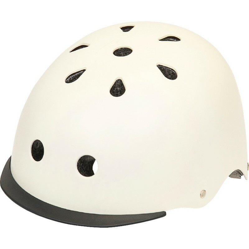 スペック■11個に通気孔■ダイヤルサイズアジャスター■CE EN1078適合■重量：410g■サイズ：L(58-62cm)特長シンプルながら、ラウンドシェイプでコーディネートしやすい、街乗りに適したヘルメットです。脱着可能なレジン製バイザー...