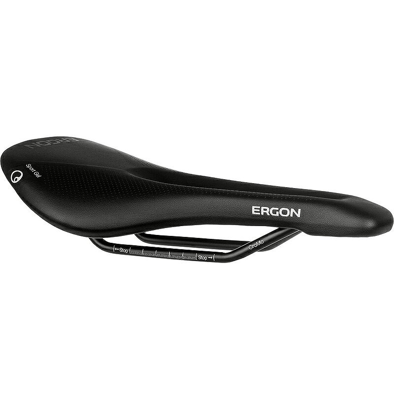 ライダー本位の魅力的な製品を展開する「ERGON」スペック■ナイロンコンポジットシェル■ゲルパッド■Φ7mmクロモリ中空レール■重量：(S/M)265g、(M/L)275g■座骨幅：(S/M)90〜120mm、(M/L)120〜160mm特...