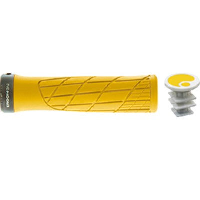スペック■エンドプラグ付属■長さ：137mm■重量：110g（ペア）特長ラバーの厚みやパターンを部位によって複雑に変化させたオールマウンテン向け用グリップ。クランプを内側に配置したことでグリップの端部まで握ることができます。カーボンハンドル...