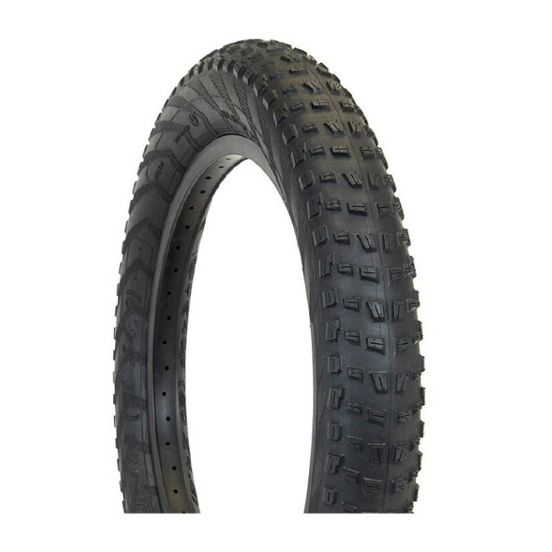 スペック■サイズ：25×4.00■ETROT:100-406■重量：790g■推奨空気圧：30PSI■スチールビート■1本単位販売(前後に使用する場合は注文数2が必要です)特長オフロードにも対応する、グリップ力に優れたトレッドパターンを採用...