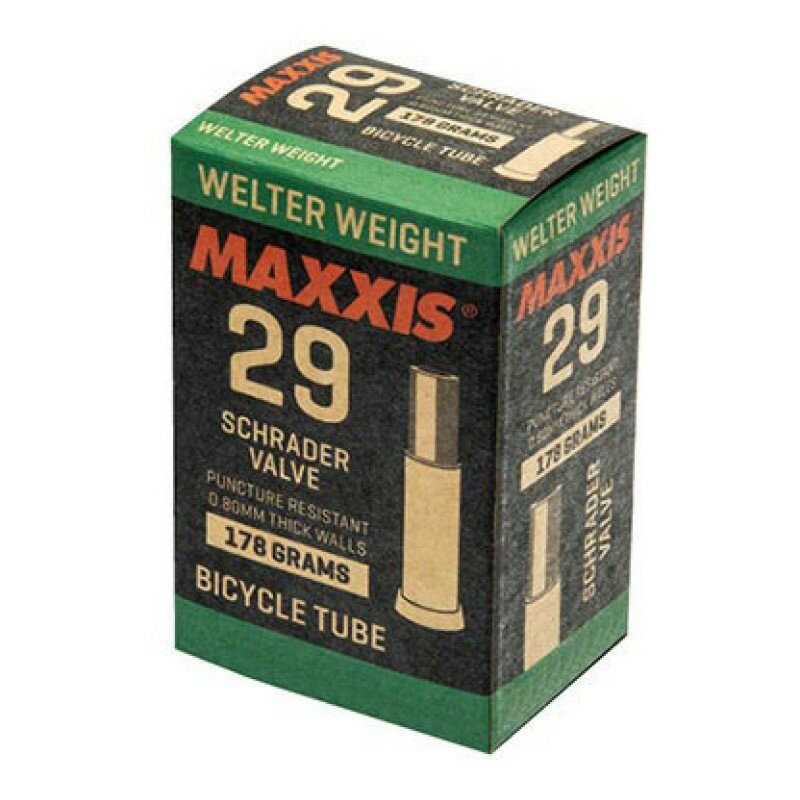 スペック■サイズ：29×1.75〜2.4■重量：202■厚さ：0.8mm■バルブ長：48mm特長パンクに強く空気の抜けが少ない、厚さ0.8mmのブチルチューブ。ボックスパッケージ仕様です。在庫状況■通常2〜5日ほどで発送（土日祝除）詳しくは...