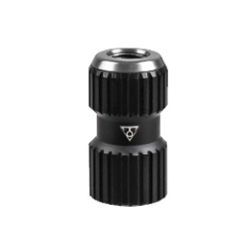 スペック■仏式と米式に対応する切削アルミ合金ヘッド■トピーク製ねじ付き16g/25gCO2カートリッジ対応■CO2カートリッジシェル1個付属■サイズ：L28×W15×H15mm■重量：8.2g特長CO2カートリッジを時計回りにねじ込んで孔を...
