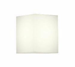 (LED内蔵)LED 6.5W温白色 3500Kアクリル 乳白（マット）巾140 高130 出140mm0.4kg■密閉型■AC100V■調光器併用不可11VA定格光束 590lm消費電力 6.5WRa83白熱灯60W相当コーナー用カバー化...